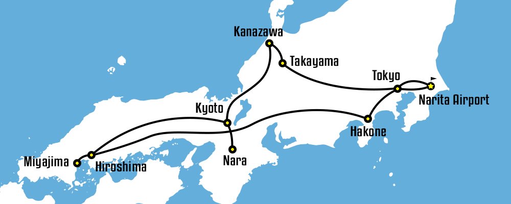 14 Day Pass - Off The Beaten Track Itinerary - Japan Rail Pass